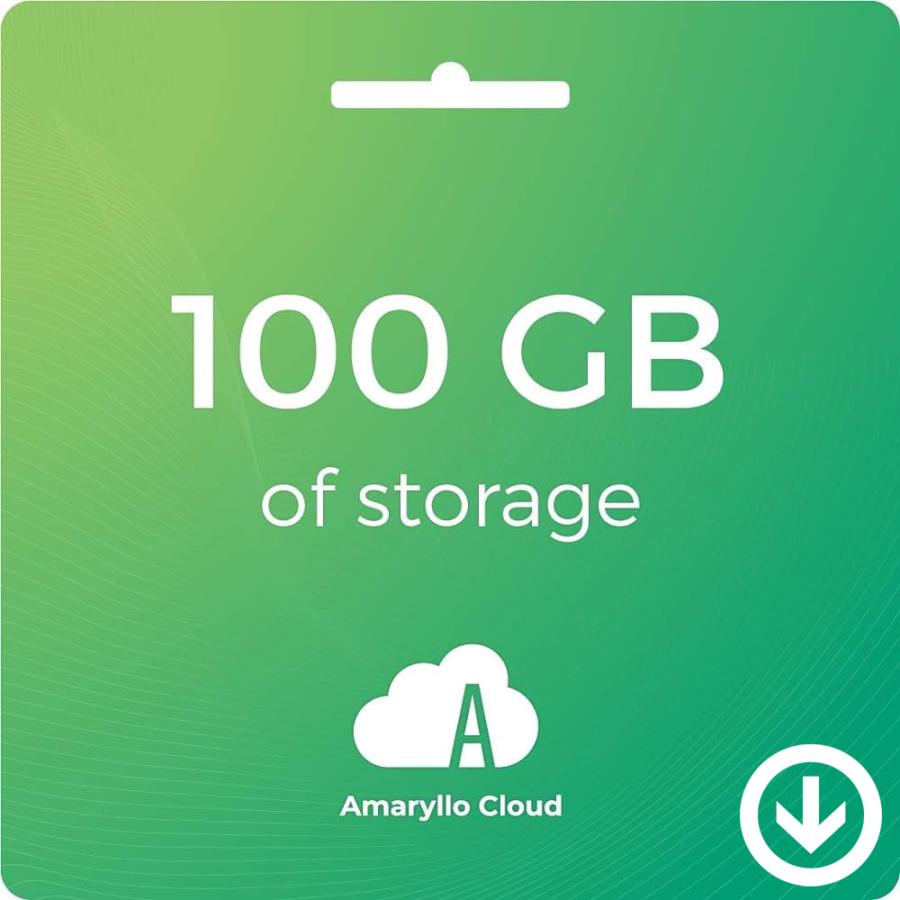 Amaryllo クラウド 100GB 生涯ライセンス マルチデバイス対応 買い切り型 クラウドストレージ [オンライン認証版] : ALL ...