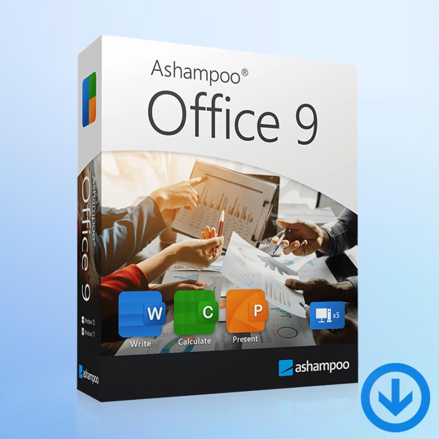 Office互換ソフト Ashampoo Office 9 永久ライセンス PC5台【ダウンロード版】/ 日本語対応 Windows版 : ALL KEY SHOP JAPAN - 通販 ...