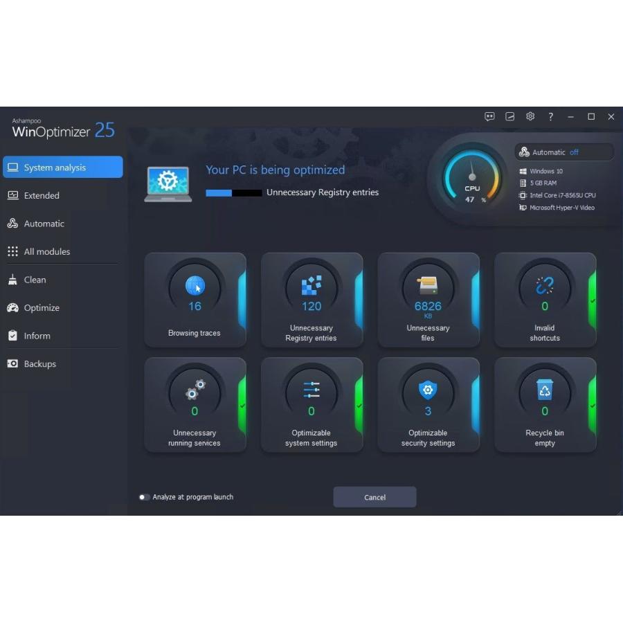 Ashampoo WinOptimizer 25 日本語版 永続ライセンス [ダウンロード版] | Windows用パソコン最適化ツール ...