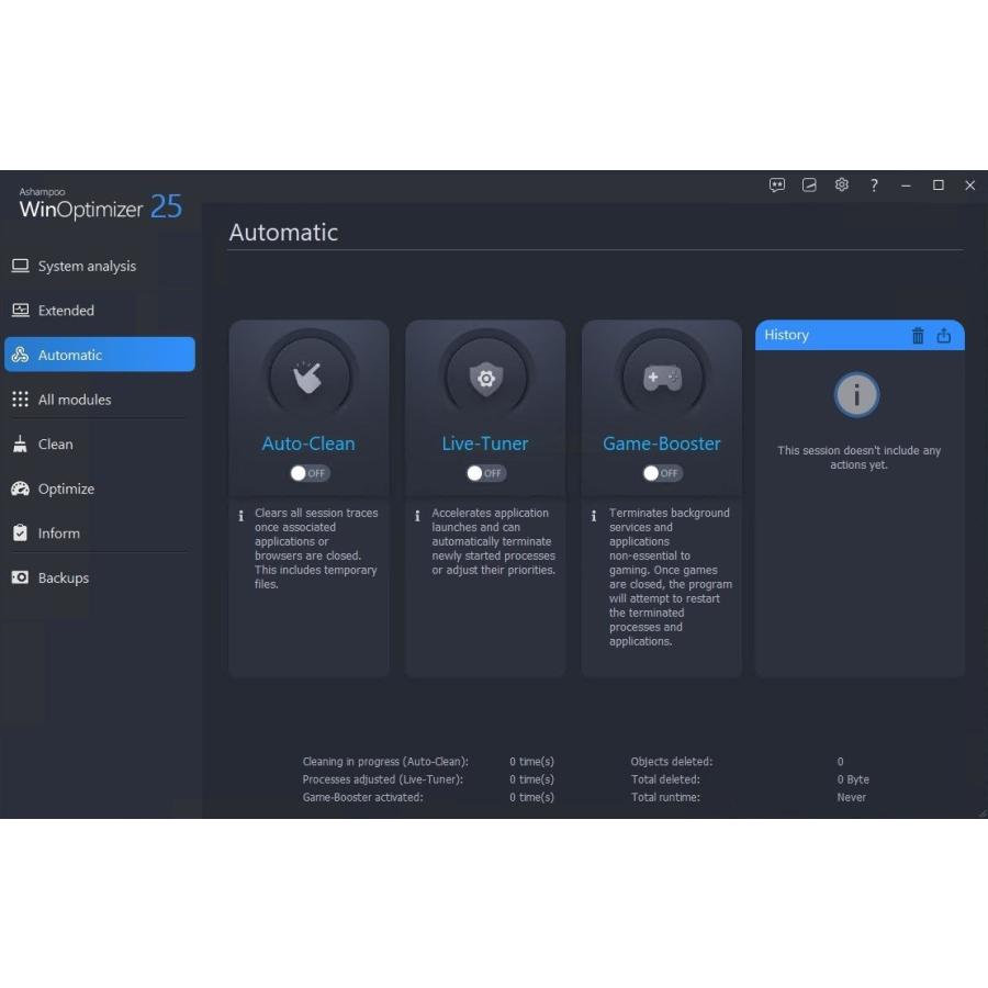 Ashampoo WinOptimizer 25 日本語版 永続ライセンス [ダウンロード版] | Windows用パソコン最適化ツール ...