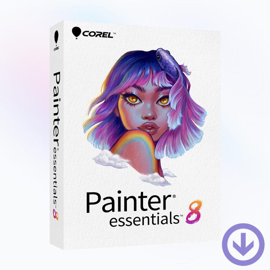 Corel Corel Painter Essentials 8 通常版 [ダウンロード版] Windows/Mac対応 永続ライセンス ...