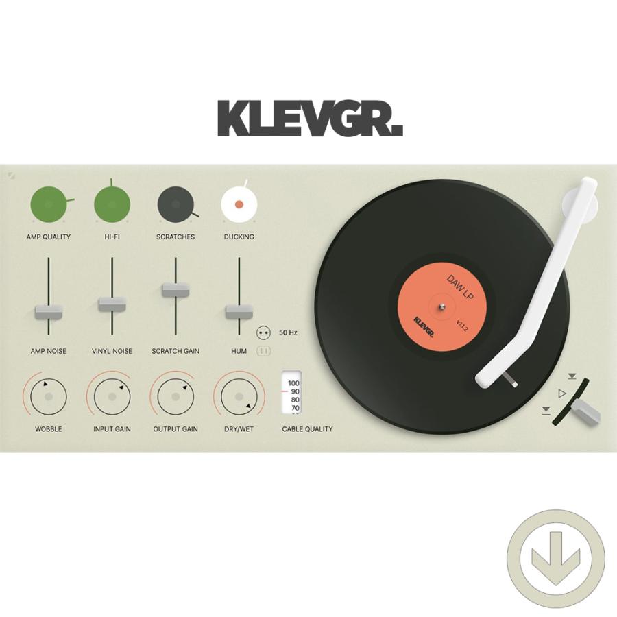 Klevgrand DAW LP - Vinyl Player Simulation バイナル・シミュレーション [ダウンロード版] : ALL KEY SHOP JAPAN - 通販 ...