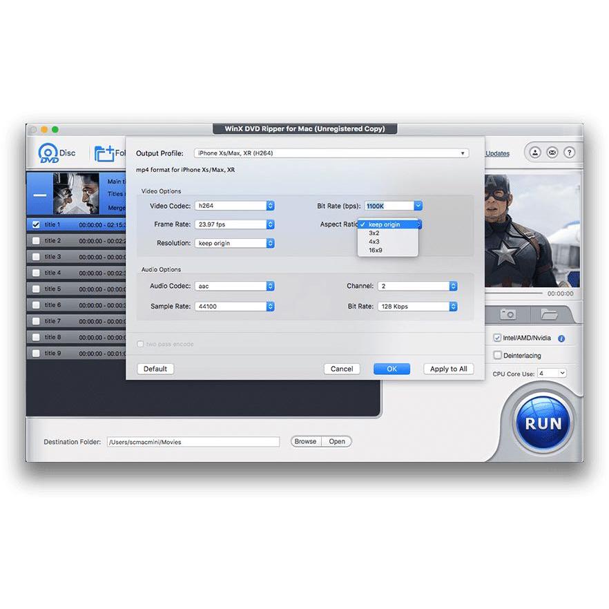 WinX DVD Ripper for Mac 永久ライセンス [ダウンロード版] / Mac初心者も安心の簡単操作 : ALL KEY SHOP JAPAN - 通販 - Yahoo!ショッピング