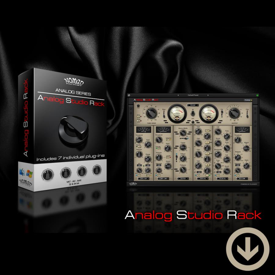 Nomad Factory Analog Studio Rack [ダウンロード版] 永続ライセンス / 『モジュラー・ラック』プラグイン : ALL KEY SHOP JAPAN - 通販 ...