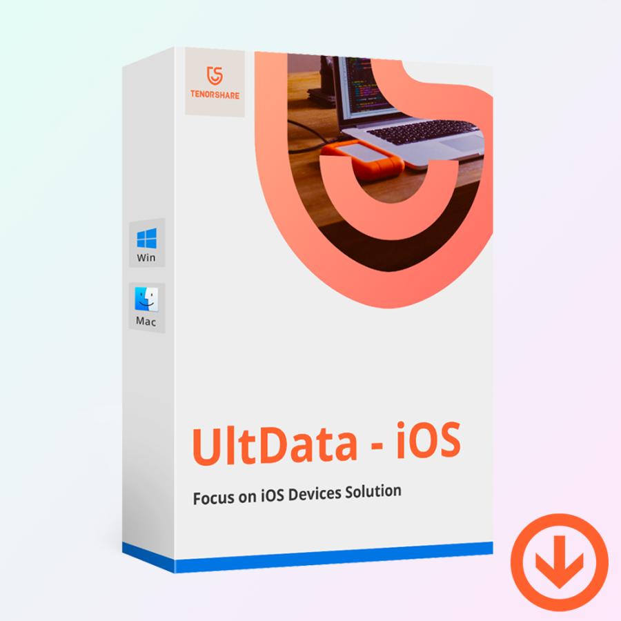 Tenorshare UltData 最新版 [ダウンロード版] / 安全・強力・信頼できるiOSデータ復元ソフト : ALL KEY ...
