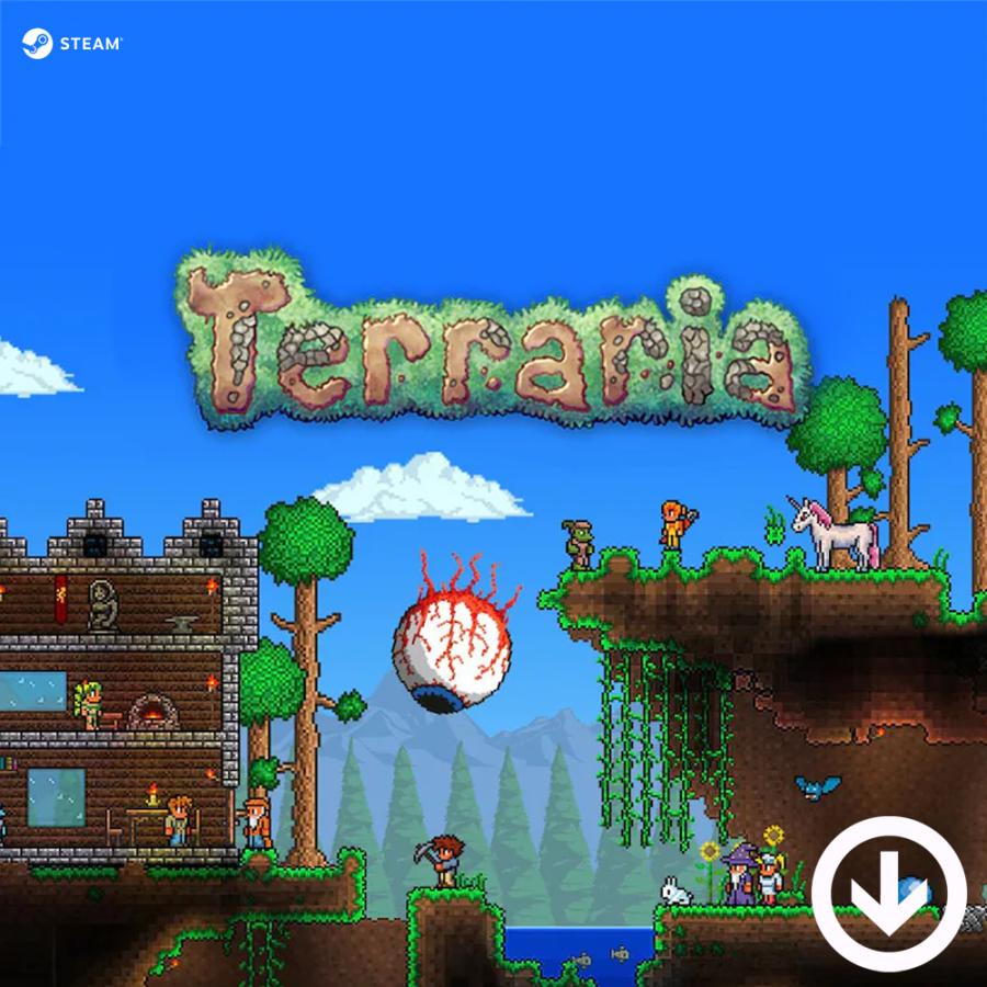 Terraria【PC版 / Steamギフト】/ モノづくりアクションアドベンチャー『テラリア』 : ALL KEY SHOP JAPAN - 通販 - Yahoo!ショッピング
