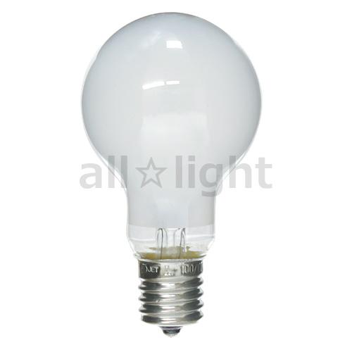 旭光電機工業 アサヒ クリプトンランプ PS45 E17口金 ホワイト 100／110V 100形（100W形） KR PS45E17 100 ...