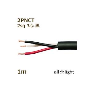 住友電工 600V2種EPゴム絶縁クロロプレンキャブタイヤケーブル 2PNCT 3心 2sq 黒色 電線 【1m】 2PNCT 3C 2sq 黒色 : オールライト Yahoo!店 - 通販 ...