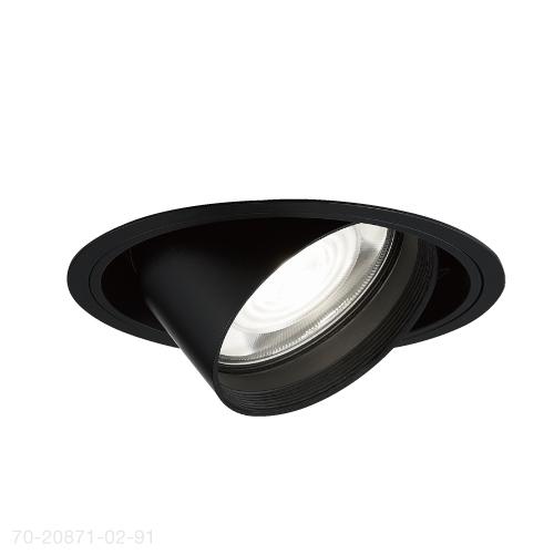 MAXRAY MAXRAY TAURUS-L ユニバーサル/低出力 アジャスタブルダウンライト φ150mm 本体ブラック LED内蔵 3000K 3015lm 中角 70-20871-02 ...