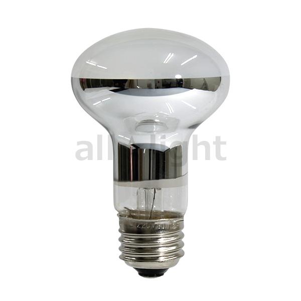 アサヒ 220V用 レフランプ（屋内用） ホワイト（ニューフロスト） R62 E26口金 40W R62 E26 220V-40W(NF) : 980205-asahi : オールライト ...