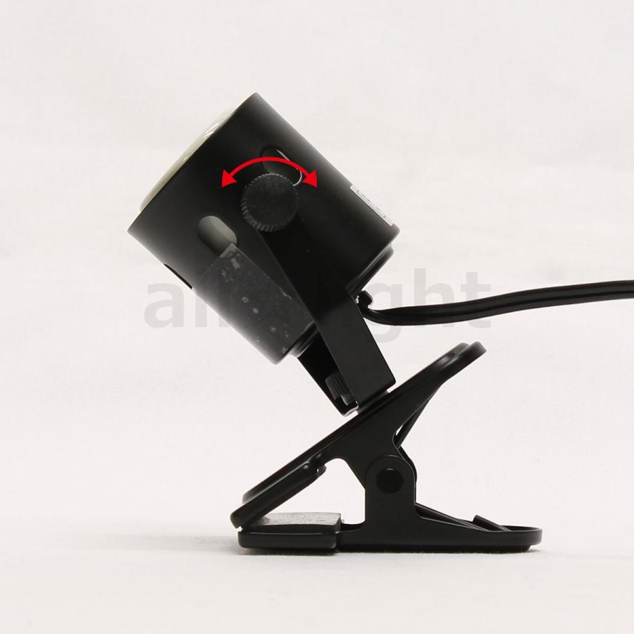 東京メタル 東京メタル工業 クリップライト 屋内用 E26口金 60Wまで 中間スイッチ付き ビニールコード2m ブラック（黒） （ランプ別売） BLC-60BKZ : オールライト ...