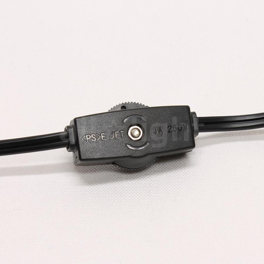 東京メタル 東京メタル工業 クリップライト 屋内用 E26口金 60Wまで 中間スイッチ付き ビニールコード2m ブラック（黒） （ランプ別売） BLC-60BKZ : オールライト ...