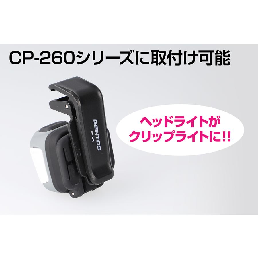 GENTOS GENTOS ヘッドライト アクセサリー CP-260シリーズ用クリップ CP-1HC : オールライト Yahoo!店 - 通販 - Yahoo!ショッピング