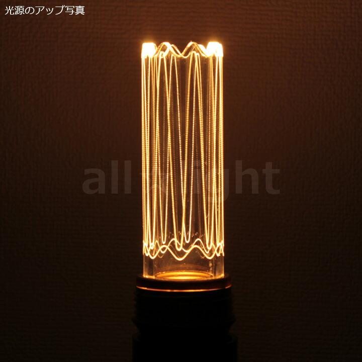 ★ ノスタルジア エジソンバルブLED電球 ロング グレー クリアガラス 調光器対応 一般電球形 ST64 ナス形 電球色 2200K 10W形相当 100lm E26 DD-E26BGYNG ...