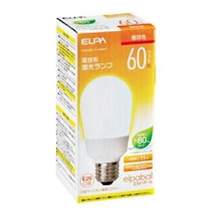 ELPA ELPA エルパボール 電球形蛍光ランプ（蛍光灯ランプ） A形 60W形 3波長形電球色 E26口金 EFA15EL/11-A062H : オールライト Yahoo!店 - 通販 ...