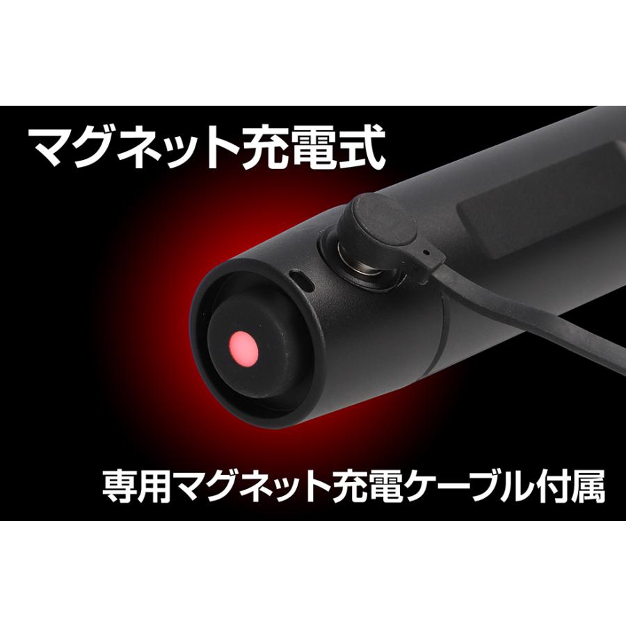 GENTOS Gシリーズ フラッシュライト LEDハンディライト IP66・IP67 1m防水 500lm 専用充電池/乾電池（単3形アルカリ電池×1本別売）兼用 GF-106RG ...