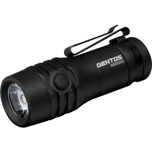 GENTOS GENTOS Gシリーズ フラッシュライト LEDハンディライト IP66・IP67 1m防水 550lm 専用充電池/乾電池（CR123Aリチウム電池×1本別売）兼用 GF ...