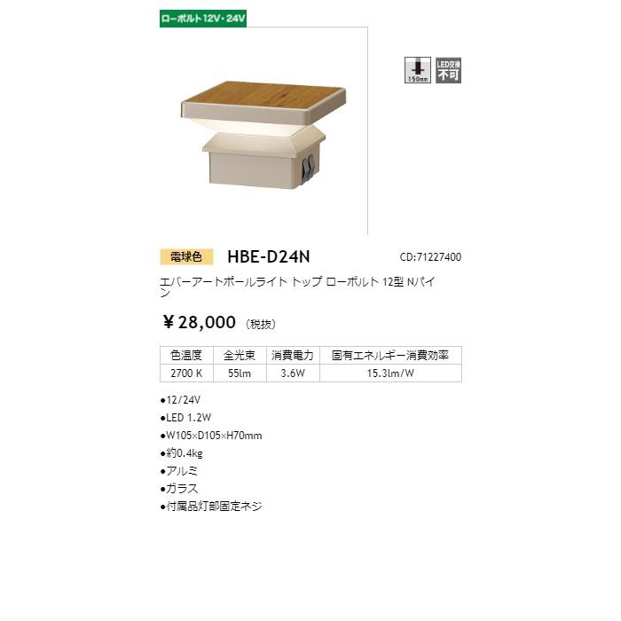 タカショー エバーアートポールライト トップ 12V/24V ローボルト 12型 ナチュラルパイン 光源色:電球色 トランス・アクセサリ別売 ...