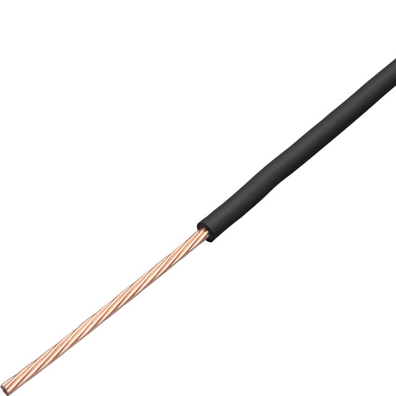 JAPPY JAPPY 600Vビニル絶縁電線 IV ヨリ線 8sq 黒色(ブラック) 電気機器用配線 ミニ定尺 [10m] IV 8 SQ クロ 10M JP(690-100-88102 ...