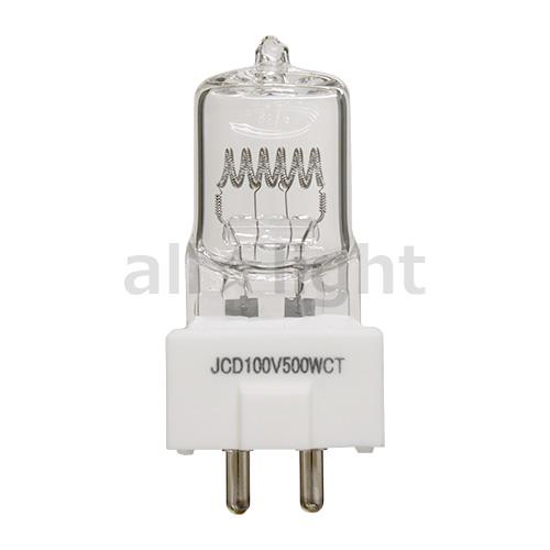 ウシオ電機 USHIO 光学機器・舞台照明用 ハロゲンランプ(電球) 100V 500W GYX9.5口金 13,500lm 3,200K JCD100V500WCT ※受注生産品 : オール ...