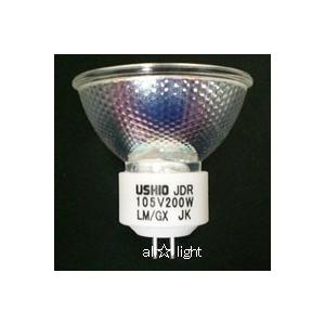 USHIO ダイクロハロゲン JDRφ50 105V用 GX5．3口金 200W 中角 JDR105V200WLM/GX : jdr105v200wlmgx-ushio : オールライト ...