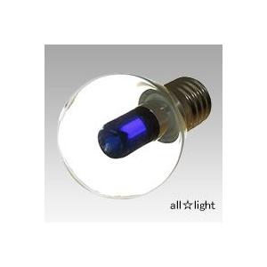 ELPA ELPA エルパボール LED電球 LED装飾電球 S形ミニ球タイプ クリア カラー 1．2W ブルー（青色） E17口金 ...