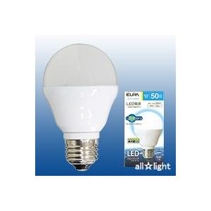 ELPA ELPA エルパボール LED電球 一般電球形 防水タイプ 調光器対応 7．0W 昼光色相当 E26口金 680lm 50W形相当 LDA7D-H-G550WPD : オールライト ...