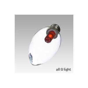 ELPA ELPA エルパボール LED電球 LED装飾電球 シャンデリアタイプ クリア カラー 0．5W レッド（赤色） E12口金 LDC1CR-G-E12-G317 : オールライト ...