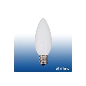 ELPA ELPA エルパボール LED電球 LED装飾電球 シャンデリアタイプ ホワイト(白) 1．2W 電球色相当 E17口金 50lm LDC1L-G-E17-G322 : オールライト ...