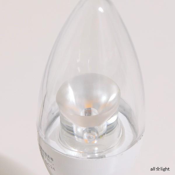 ELPA ELPA エルパボール LED電球 シャンデリアタイプ クリア電球タイプ 3．3W 昼光色相当 E17口金 310lm LDC4CD-E17-G350 : オールライト Yahoo ...