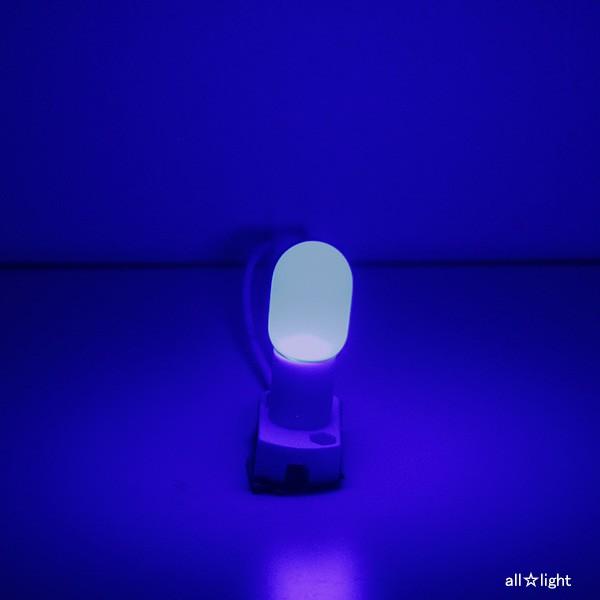 ELPA エルパボール LED電球 LED装飾電球 ナツメタイプ カラー 0．5W ブルー（青色） E12口金 LDT1B-G-E12-G102 : ldt1bge12g102-elpa ...