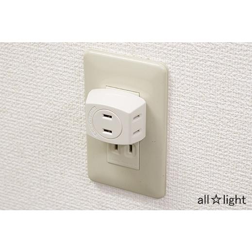 ELPA ELPA 3個口トリプルタップ ホワイト 15A・125V 1500Wまで LP-A1530(W) : オールライト Yahoo!店 - 通販 - Yahoo!ショッピング