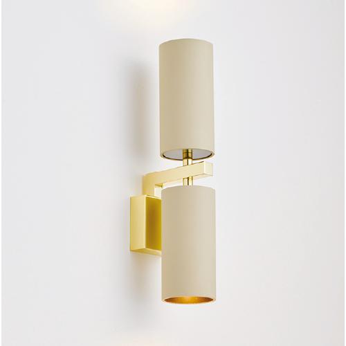 MAXRAY MAXRAY TUTU BRACKET GOLD/ツツ ブラケット ブラケットライト 2灯 直付タイプ 本体色：サテンサンドベージュ E11口金 MB50456-03 ...