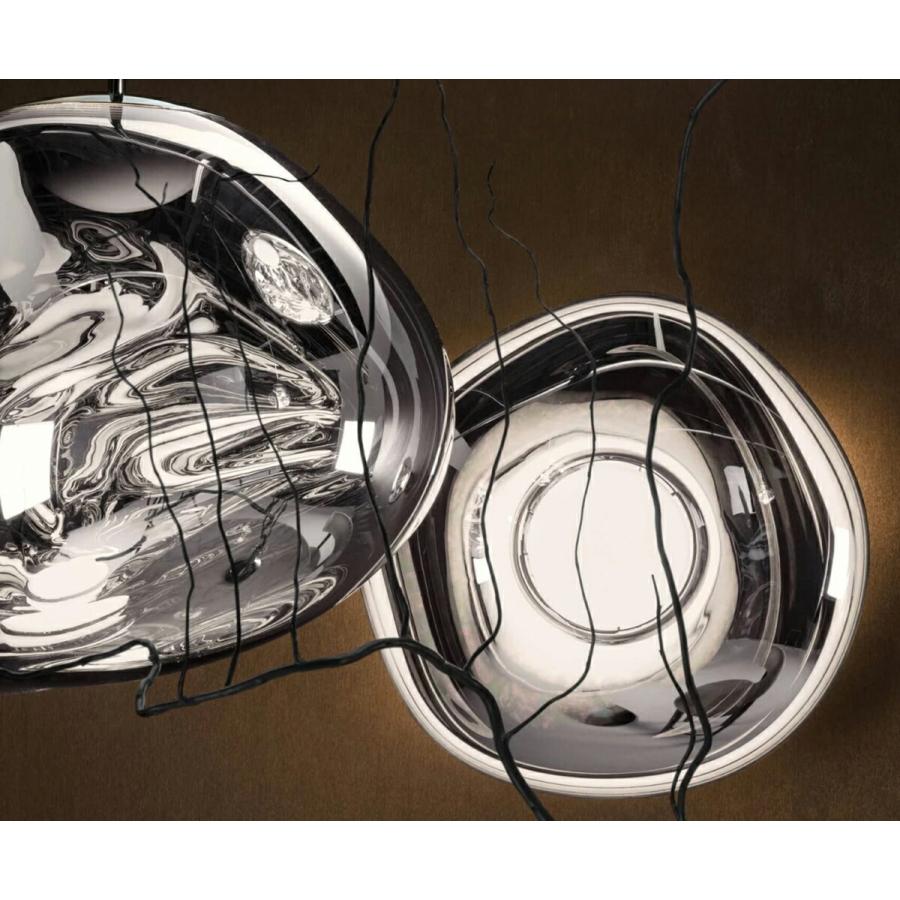 Tom Dixon トム・ディクソン テーブルライト メルトミニサーフェイステーブルLED 8.0W 3000K クローム LED内蔵 MELT MINI SURFACE TABLE LED ...