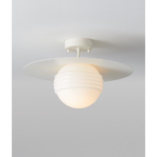 MAXRAY Orb RIB Plate/オーブリブプレート Φ150 シーリングライト 直付け 壁取付け可 ホワイト(白) E17口金 ランプ別売 ML30155-01 :ML3015501 ...