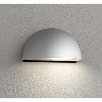 ODELIC ODELIC エクステリアライト（ポーチライト） LEDランプ付 白熱灯器具60W相当 電球色 2700K 高演色LED 防雨型 マットシルバー OG254698LR : オール ...