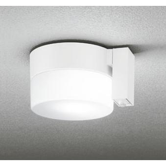 ODELIC ODELIC シーリングライト LEDランプ付 白熱灯器具60W相当 ねじ込式 昼白色 5000K 高演色 防雨型 人感センサー付 オフホワイト OG254989NCR ...