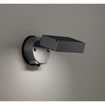 ODELIC ODELIC スポットライトLEDランプ付 白熱灯器具60W相当 直付 昼白色 5000K 高演色 防雨型 人感センサー付 黒（ブラック） OG264122R : オールライト ...