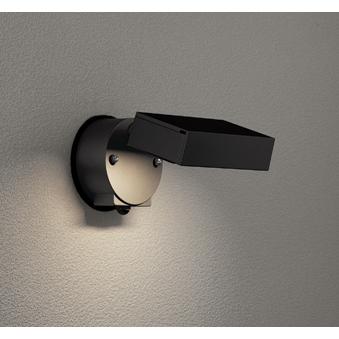 ODELIC ODELIC スポットライトLEDランプ付 白熱灯器具60W相当 直付 電球色 2700K 高演色 防雨型 人感センサー付 黒（ブラック） OG264123R : オールライト ...