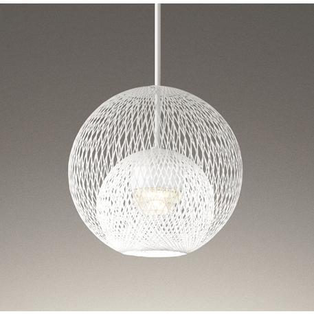 ODELIC ODELIC ペンダントライト LED一体型 白熱灯器具60W相当 引掛シーリング 電球色-昼光色 R15高演色 Bluetooth調光・調色 本体:白色(ホワイト ...