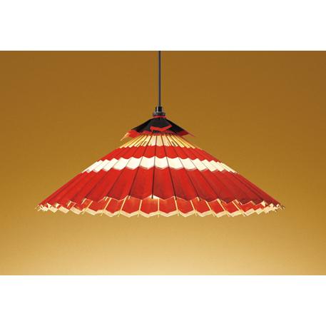 ODELIC ODELIC 和風ペンダントライト LEDランプ付 白熱灯器具100W相当 引掛シーリング 電球色 2700K 高演色LED 赤（レッド） OP252972LR : オールライト ...