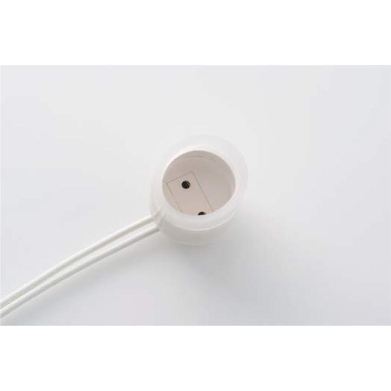 プリンス スーパーライン(二重管) FLR T6 MJA用フリーソケット T6管用 G13口金用 リード線3500mm 防湿用 PSF-25C3.5白 : psf25c35siro ...