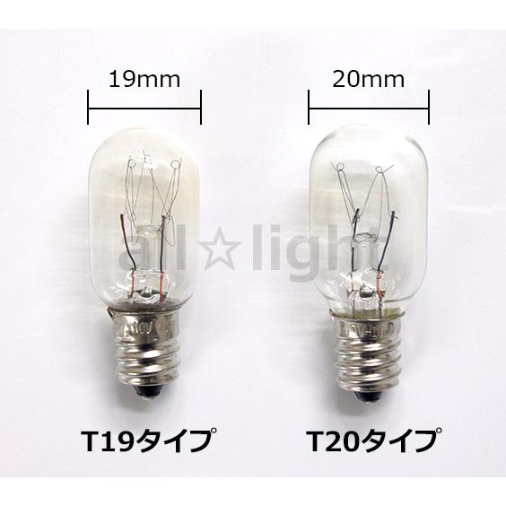 TOZAI 中ナツメ球 E12口金 クリヤー 10W T19タイプ T19 E12-110V 10W : オールライト Yahoo!店 - 通販 - Yahoo!ショッピング