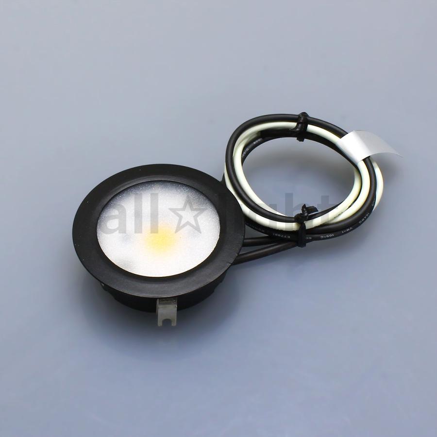 TES LIGHTING 薄型LEDディスプレイダウンライト コインライト 100V 調光対応 埋込直付兼用 埋込穴φ50mm 電球色 ...