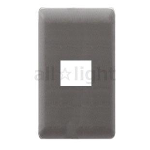 神保電器 J・WIDE SLIMシリーズ スリムメタリック 2ピースコンセントプレート ラウンドデザイン 1連用 1コ用 メタリックグレー WJD-1 MGY :WJD1MGY-JIMBO ...