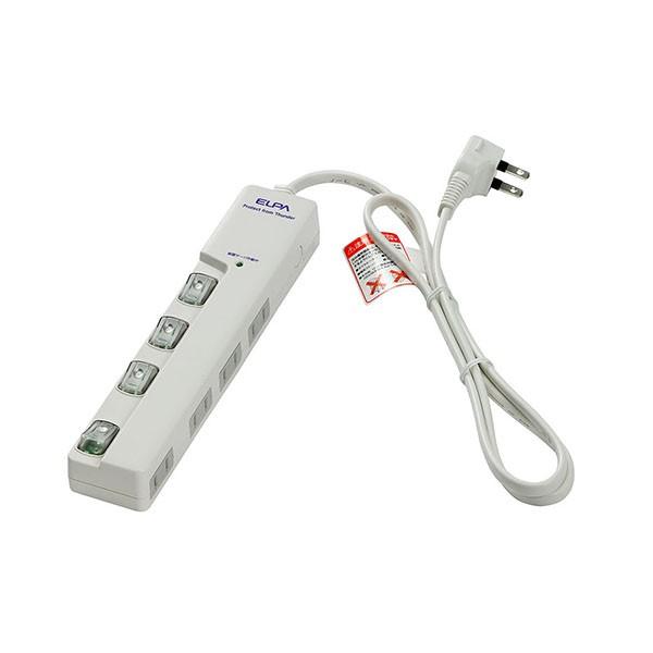 ELPA ELPA LEDランプスイッチ付タップ 横挿し 4個口 1m WLS-LY410MB(W) : オールライト Yahoo!店 - 通販 - Yahoo!ショッピング