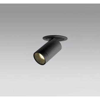 ODELIC ODELIC LED高彩色ユニバーサルダウンライト JR12V50W相当 ブラック 16° Φ75mm 電球色 2700K 調光器対応 XD603110HC (調光器別売 ...