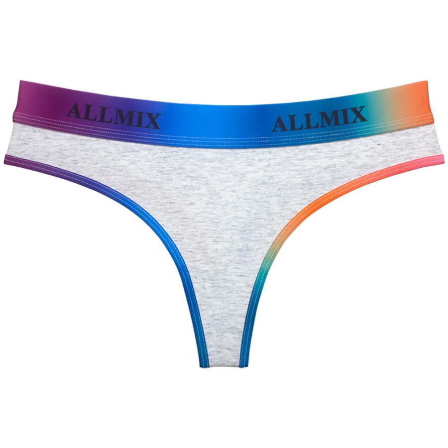 Tバック セクシー 虹 レディース オシャレ ALLMIX ランジェリー ストレッチ グラデーション スポーツ 運動 XL ライトグレー : allmix - 通販 - Yahoo!ショッピング