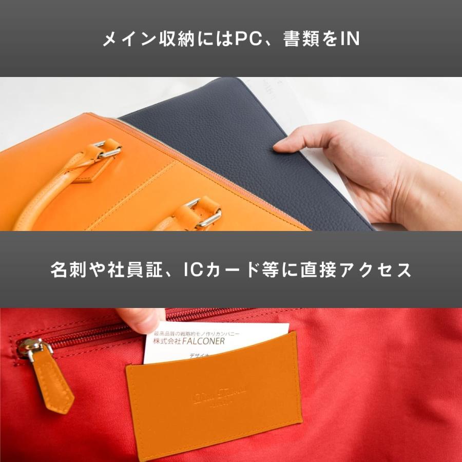 DomTeporna Italy 本革 ビジネスバッグ メンズ 薄型 薄い 軽量 DomTeporna Italy 本革 ビジネスバッグ メンズ 薄型 薄い 軽量