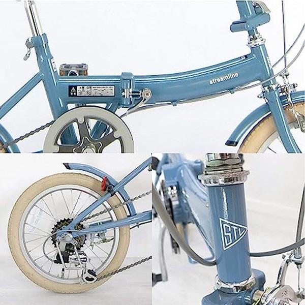 Streamline ストリームライン 折りたたみ自転車 16インチ 6段 Streamline ストリームライン 折りたたみ自転車 16インチ 6段